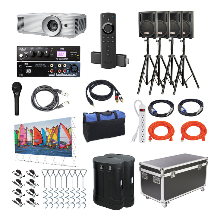 Complete Theater Systems for Indoor & Outdoor | Outdoor Theater System