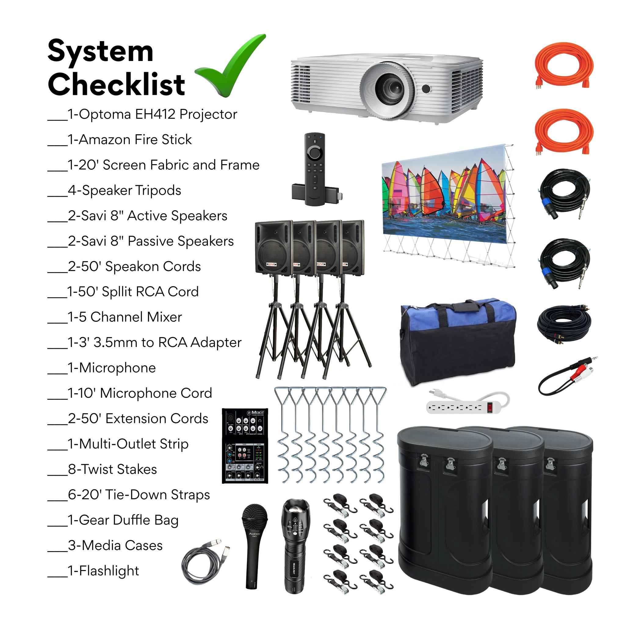 Showcase Series – Outdoor Theater System