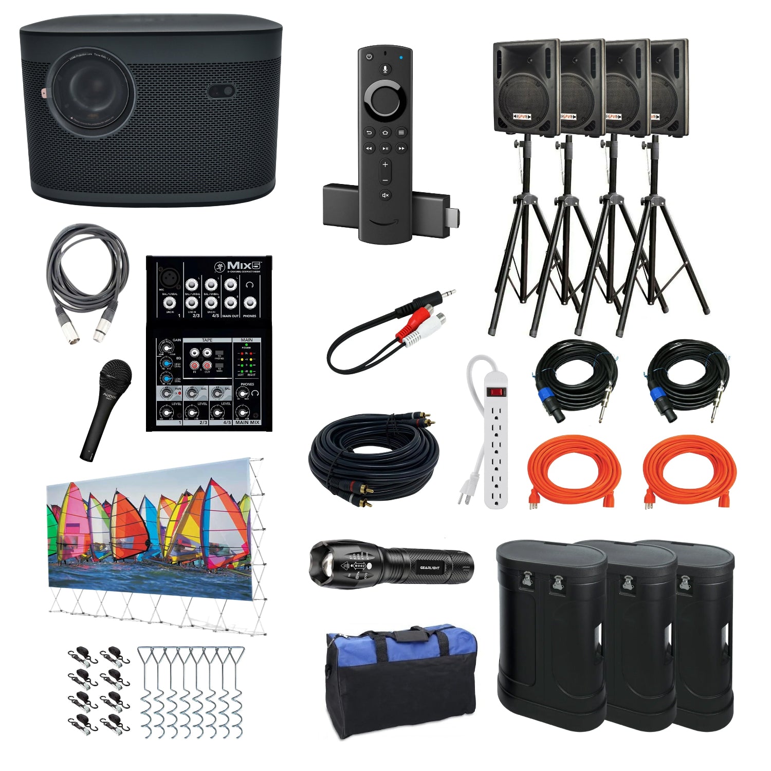 Complete Theater Systems for Indoor & Outdoor | Outdoor Theater System